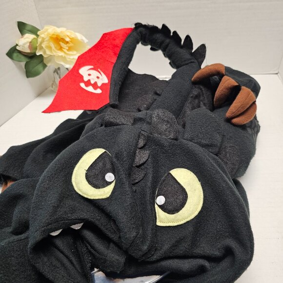 Dreamworks | Costumes | Costume Dreamworks Dragons Black Toothless ...